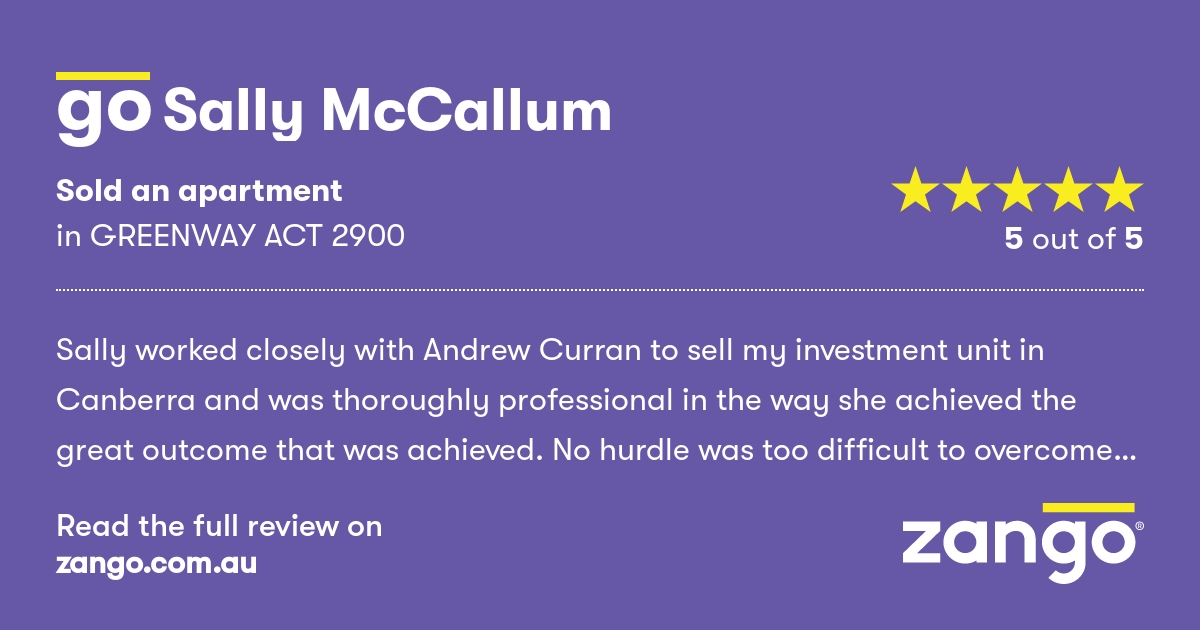 Review of Sally McCallum | Zango